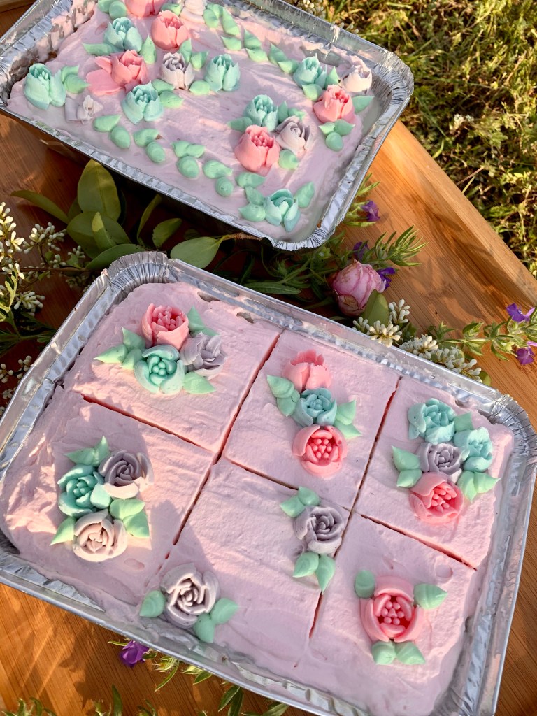 Rose Tres Leches - Famie Bananie Bread